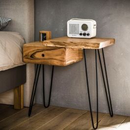 Duncan nachtkastje acacia R | Designstoel4u